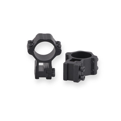Discovery Optics Dovetail 25.4mm (1 Inch) High Profile 2 PC Mounts ...