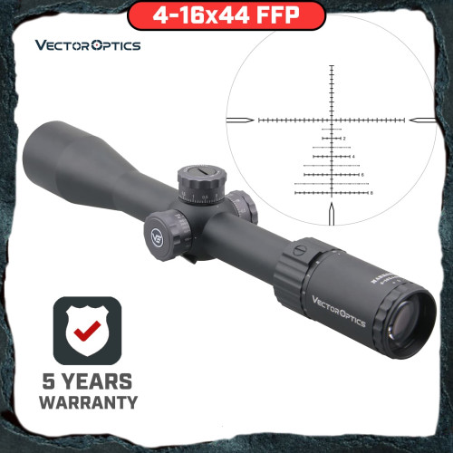 Vector Optics Marksman 6-24x50 FFP Riflescope - Hunting, Shooting ...